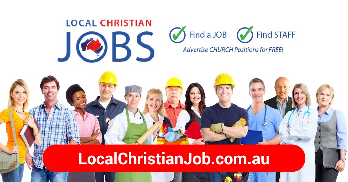 English Church Pastor - Local Christian Jobs, Australia